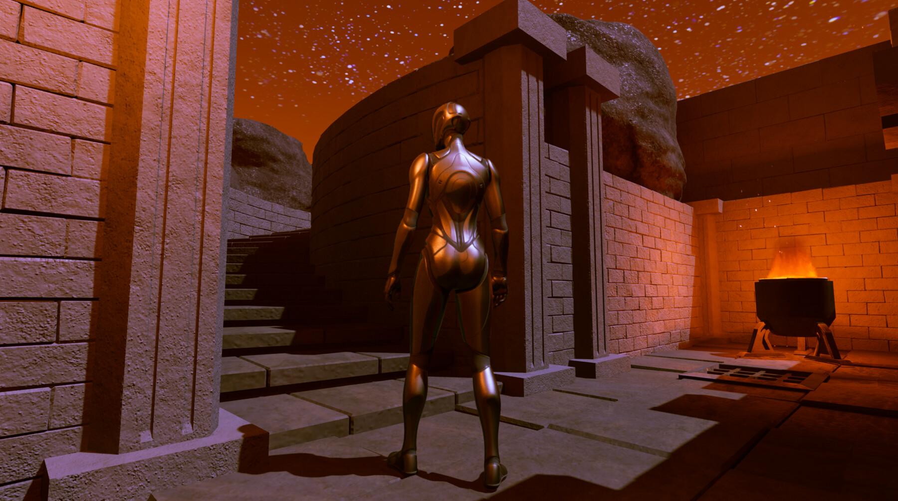 ArtStation - Blender 3 to Unreal Engine 5 Dungeon Modular Kitbash | Tutorials