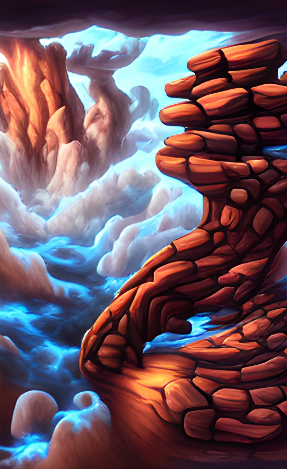 ArtStation - Projet Metal Sky Alias SkyRock Art Background 1k image ...