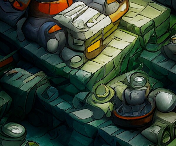 ArtStation - Epic Factory Mobile Game Design 1k background for Mobile ...