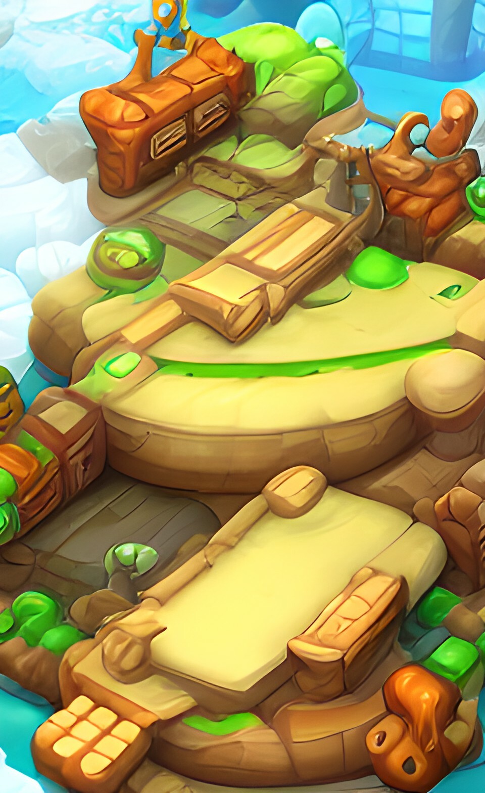 ArtStation - Epic Factory Mobile Game Design 1k background for Mobile game or painting ...