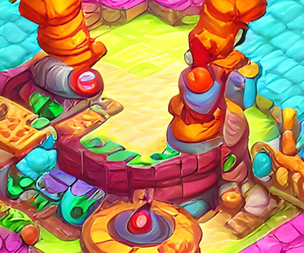 ArtStation - Epic Factory Mobile Game Design 1k background for Mobile ...