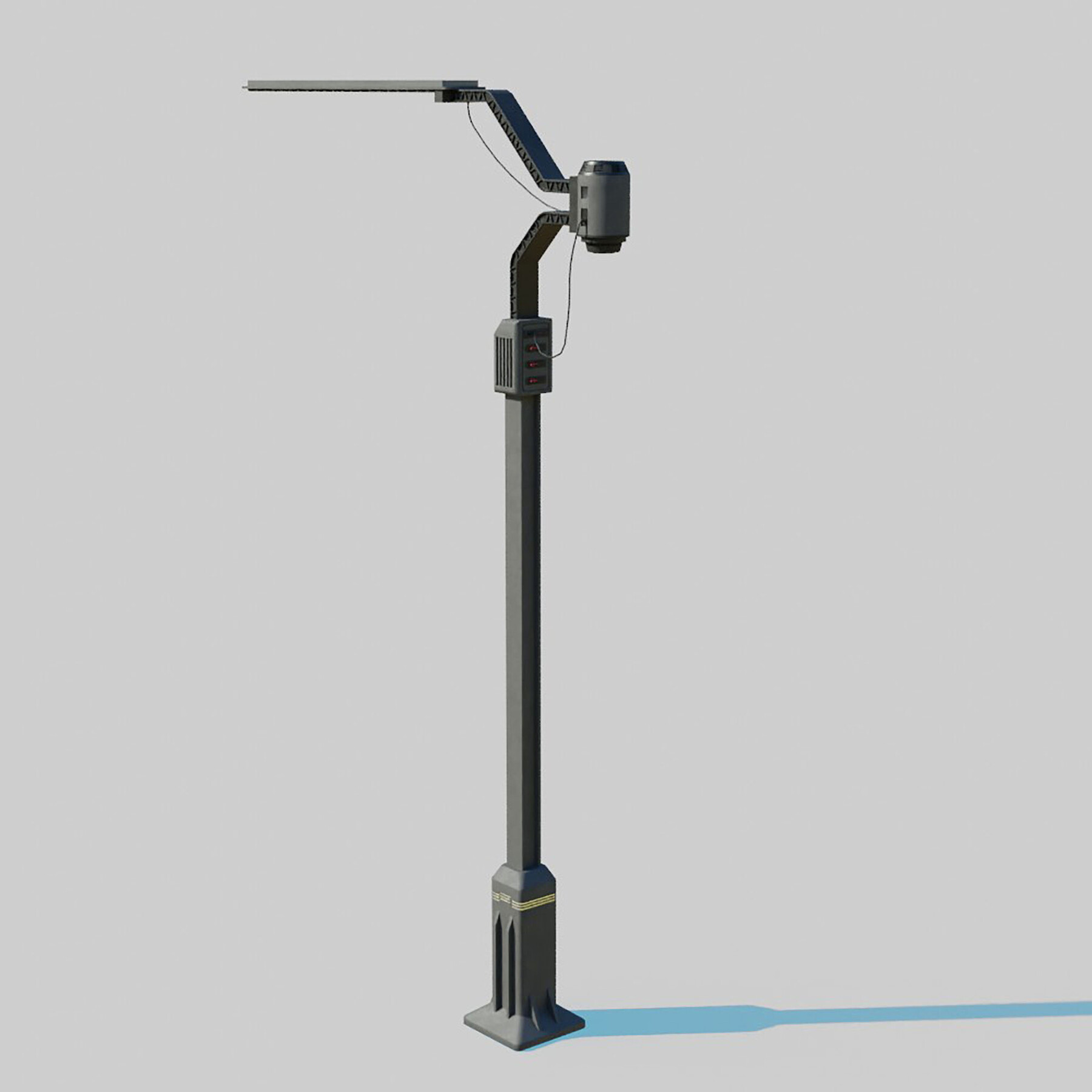 ArtStation - Cyberpunk Street Lamp | Resources