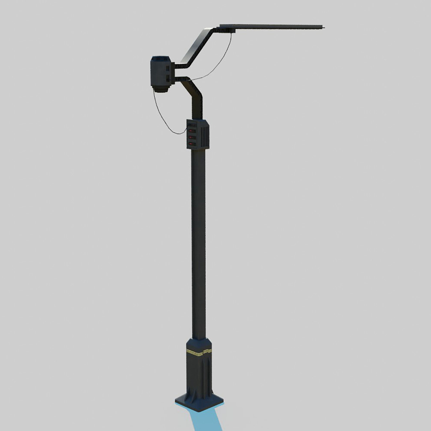 ArtStation - Cyberpunk Street Lamp | Resources