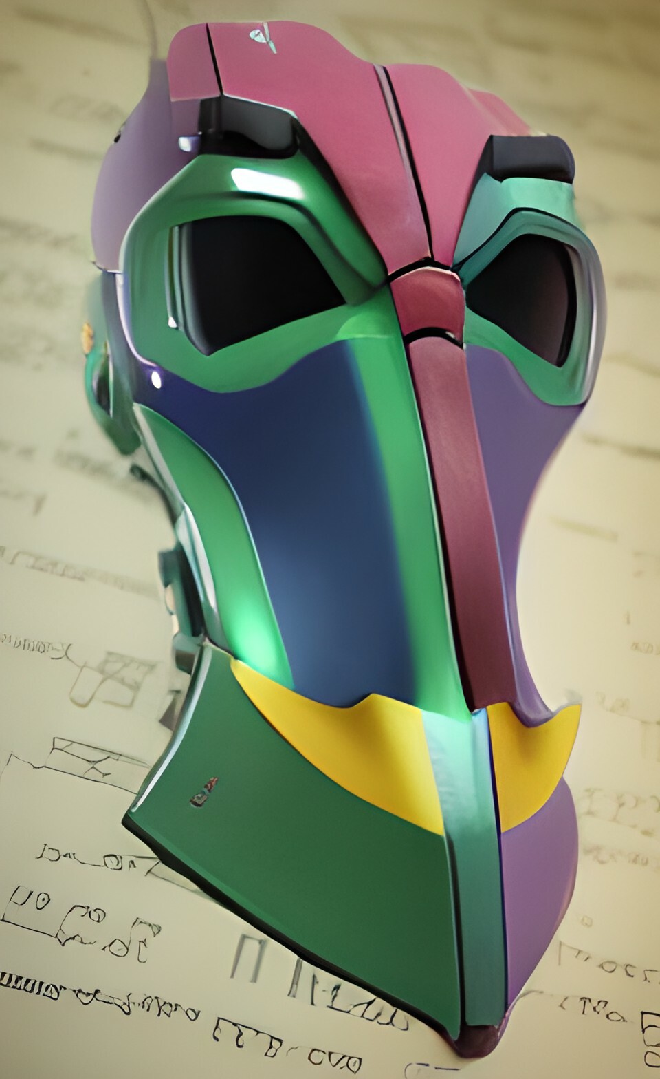 ArtStation - Iron Robot helmet Collection 1k jpg | Artworks