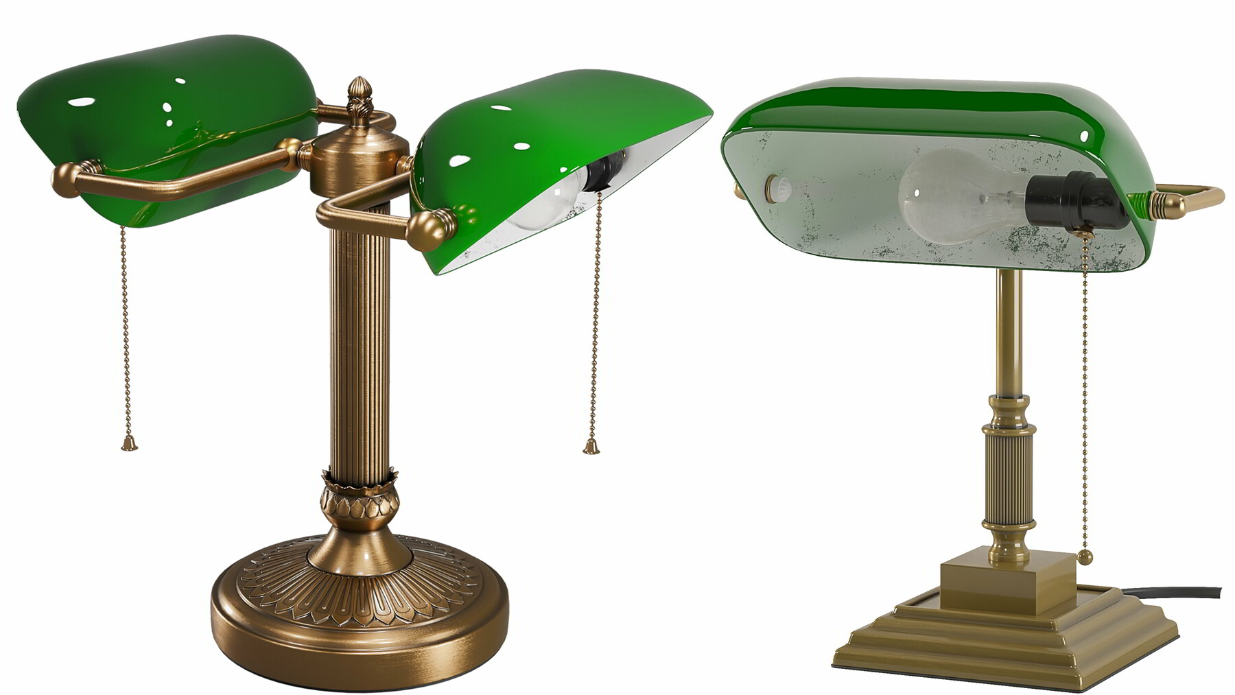 ArtStation - 26_Table_Study_Light_3d model | Resources