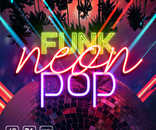 ArtStation - Funky Neon Pop | Game Assets