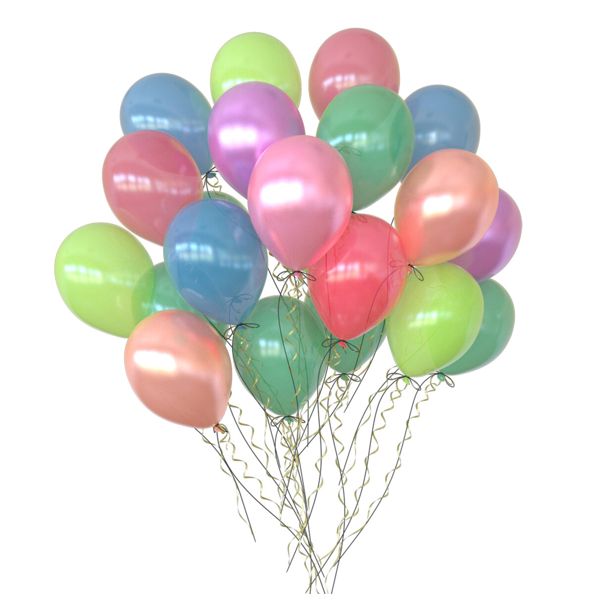 ArtStation - Colored balloons | Resources
