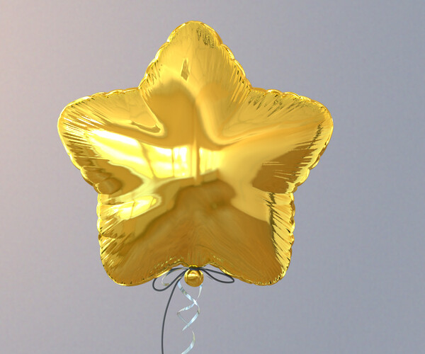 ArtStation - Metallic balloons | Resources