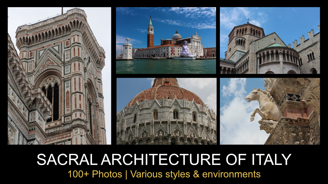 ArtStation - Sacral architecture of Italy - Photopack (UPDATE: Personal ...