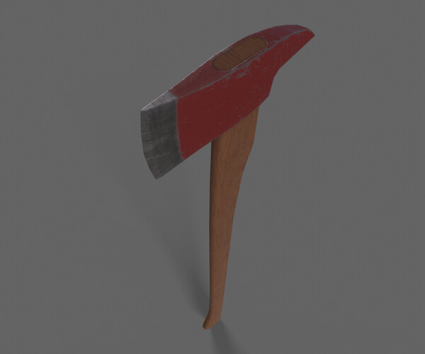 ArtStation - PBR Fire Axe V1c | Game Assets