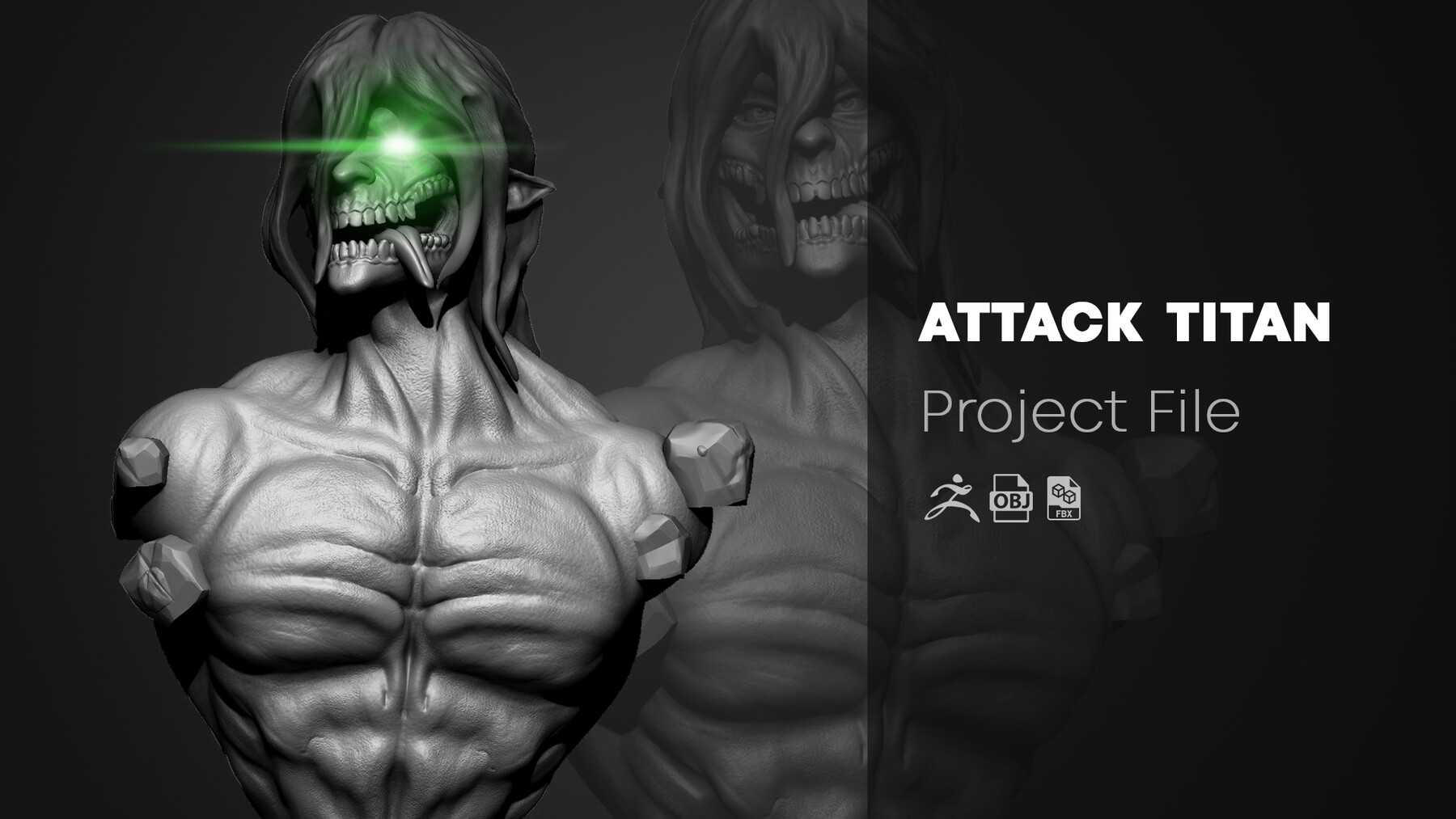 ArtStation - Attack Titan (from Attack on Titan) | Resources