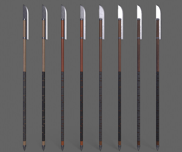 ArtStation - PBR Polearm | Game Assets