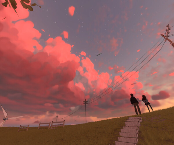 ArtStation - Cartoon & Stylized HDRI sky Pack 02 | Resources