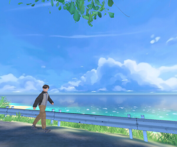 ArtStation - Cartoon & Stylized HDRI sky Pack 02 | Resources