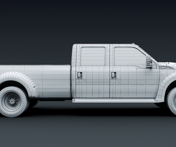 ArtStation - FORD F550 Super Duty Pickup | Resources
