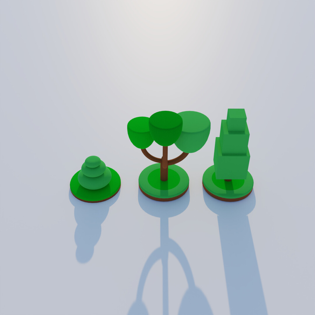 ArtStation - Isometric tree | Game Assets