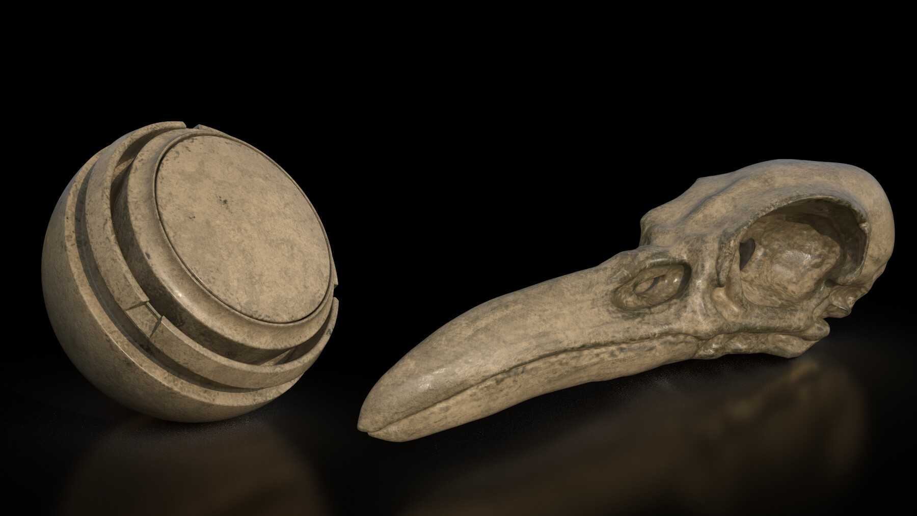 ArtStation - 11 High Detail Bones Smart Materials | Game Assets