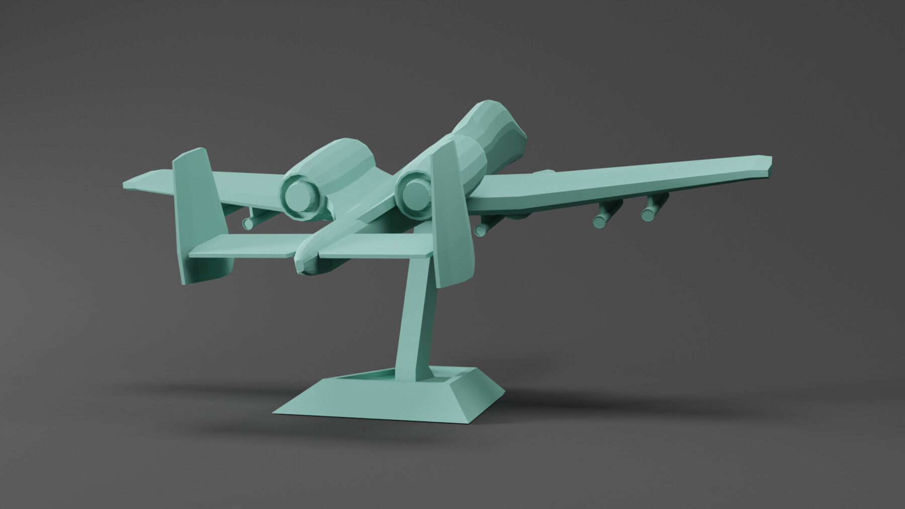 ArtStation - A-10 Thunderbolt 3D print model | Resources