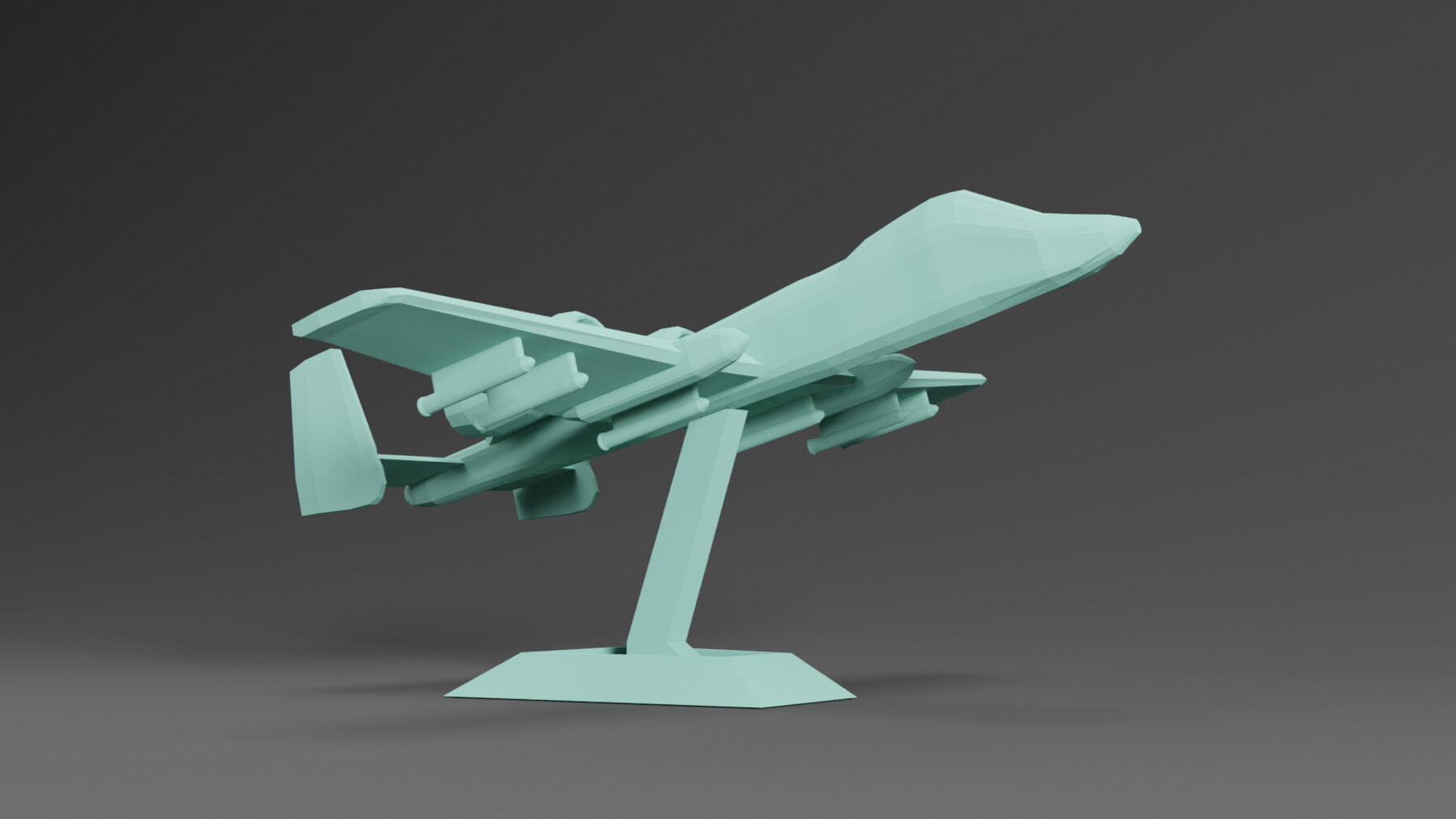ArtStation - A-10 Thunderbolt 3D print model | Resources