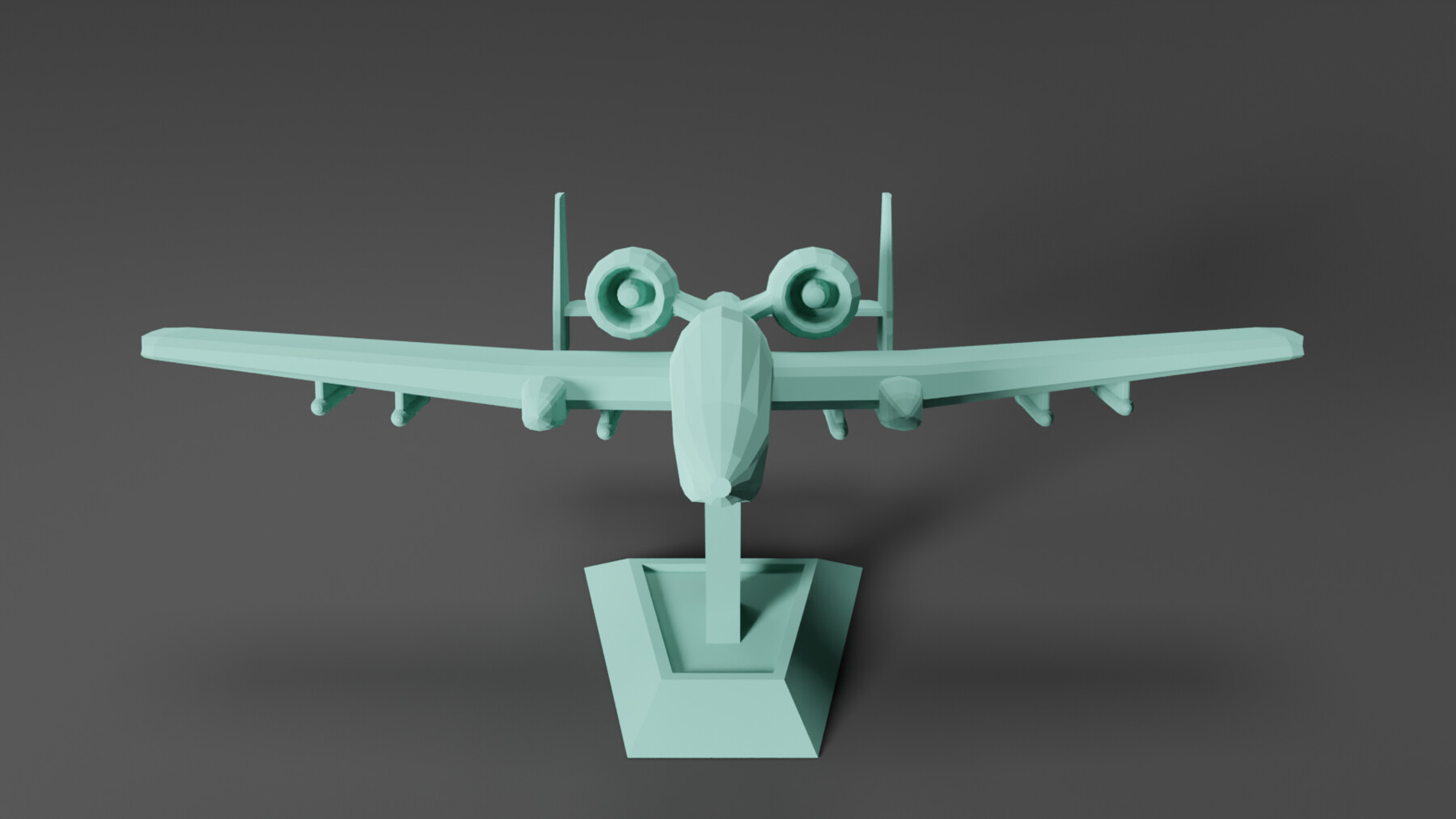 ArtStation - A-10 Thunderbolt 3D print model | Resources