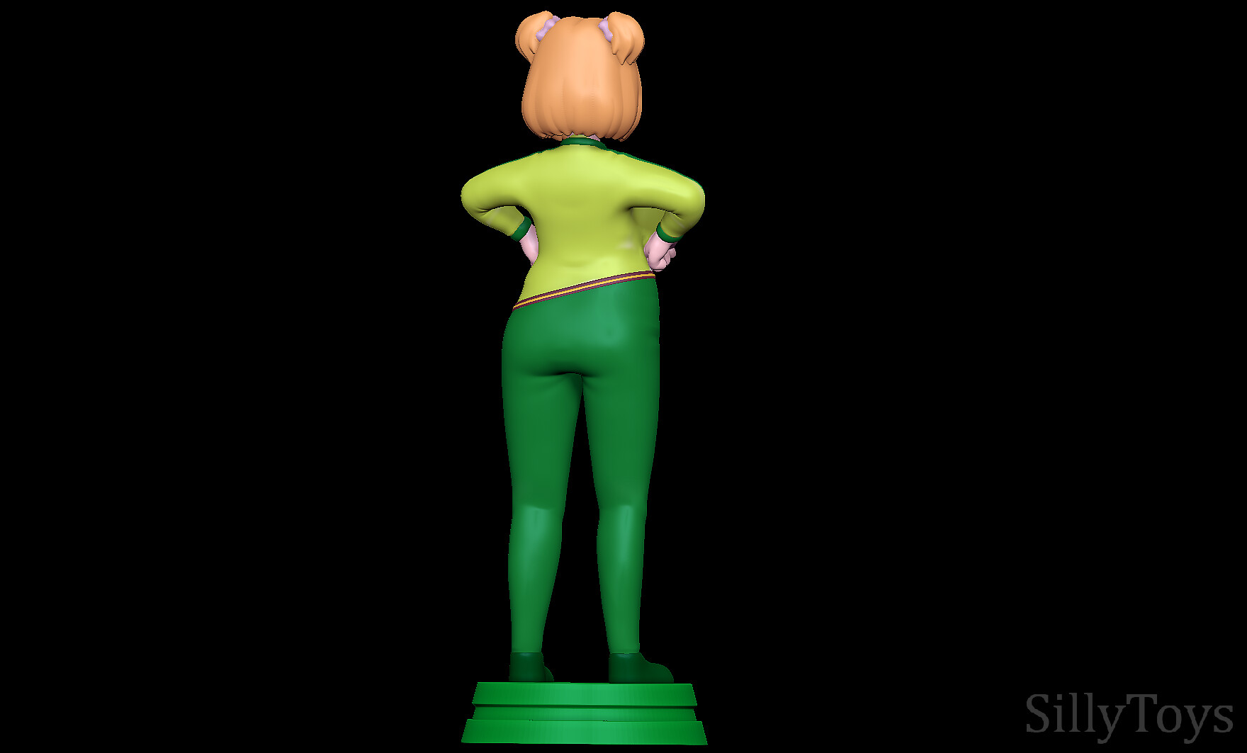 ArtStation - E9 with Yolkian outfit - Valkyrie Drive Mermaid 3D print ...