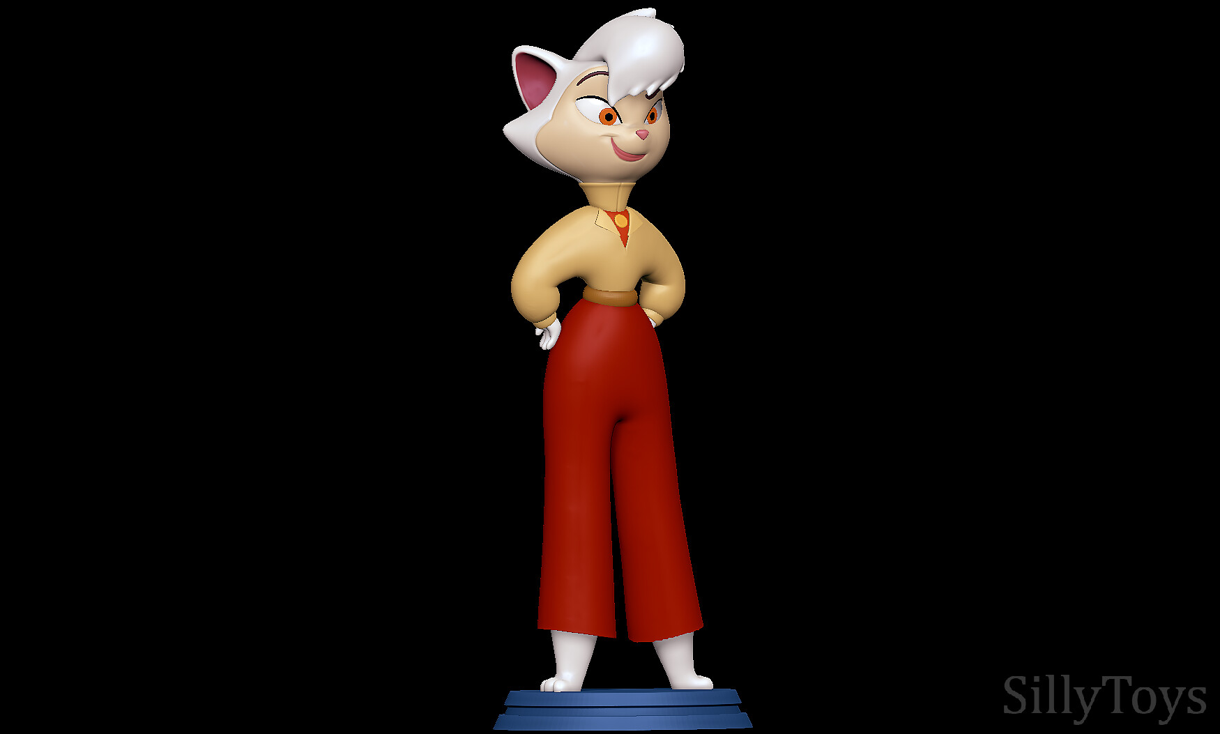 ArtStation - Sawyer - Cats Don't Dance 3D print model | Resources