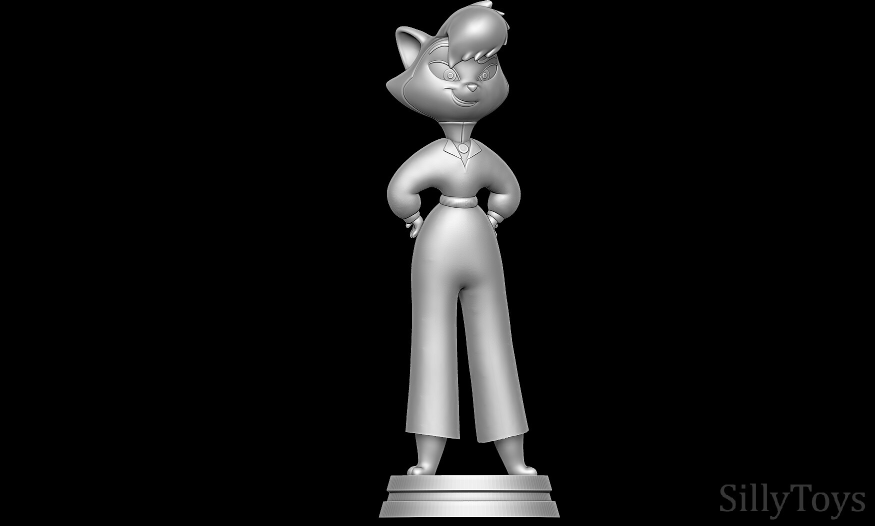 ArtStation - Sawyer - Cats Don't Dance 3D print model | Resources