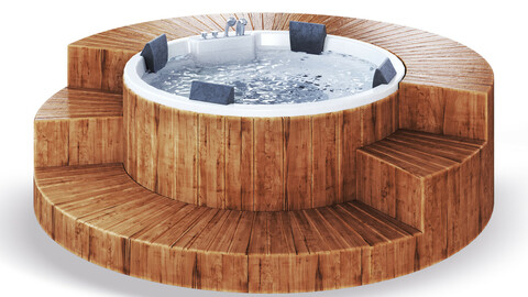 ArtStation - Jacuzzi 01, spa, sauna, bathroom, bath, jaccuzi, pool ...