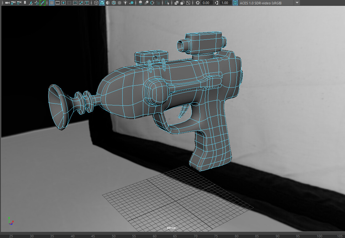 ArtStation - 2 fantasy gun and 4 material | Game Assets