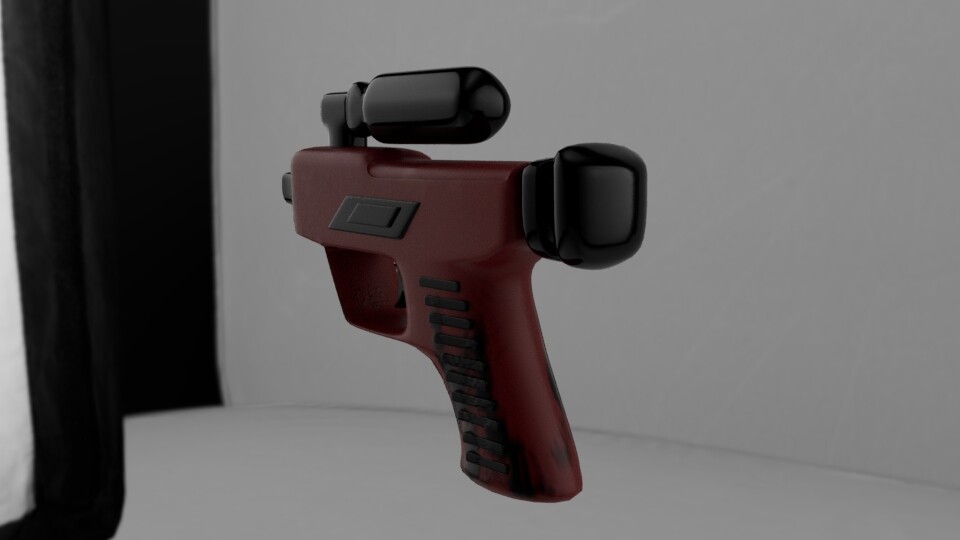 ArtStation - 2 fantasy gun and 4 material | Game Assets