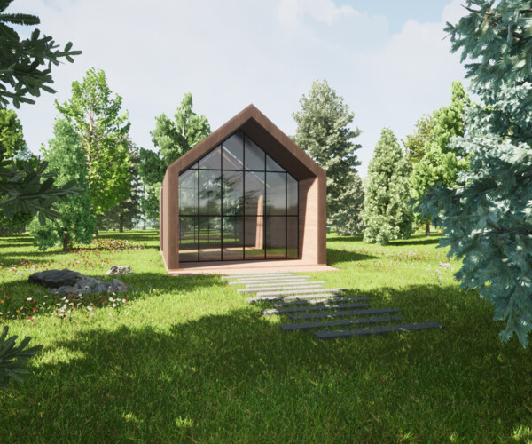 ArtStation - Tiny House in nature | Resources