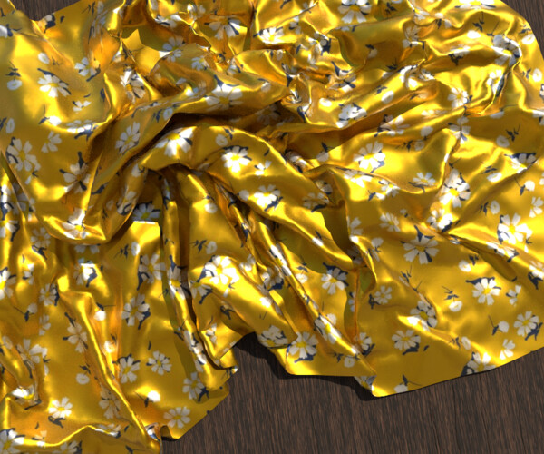 ArtStation - fabric_50 high quality satin fabric smart materials ...