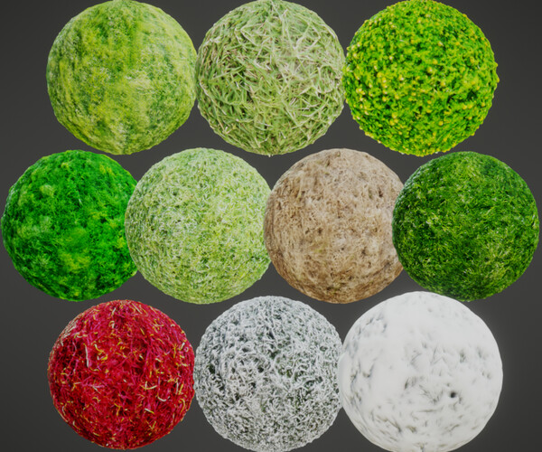 ArtStation - 100 PBR Grass Textures Bundle | Game Assets