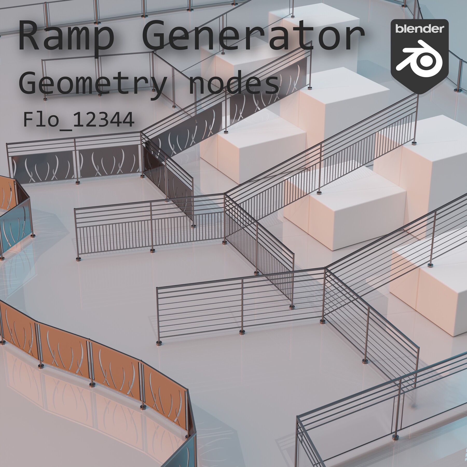 ArtStation - [Blender 3.2] Ramp Generator | Resources