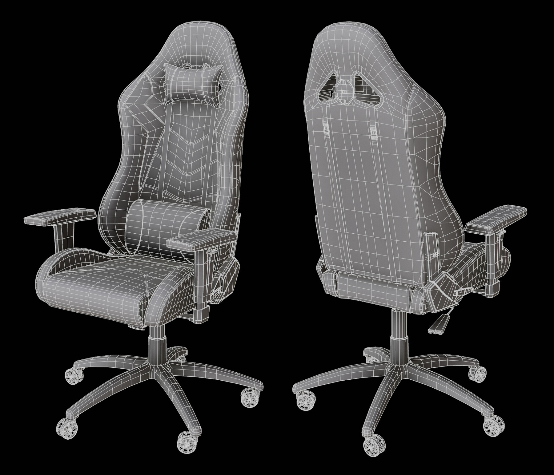 ArtStation - Gaming Chair | Game Assets