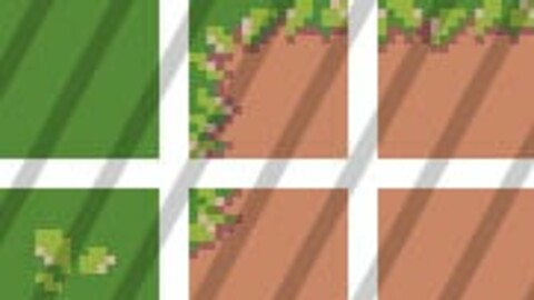 ArtStation - Pixel Art: Sprites (Tiles) - Grass | Game Assets