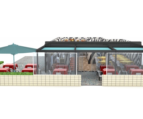 ArtStation - Zebra Restaurant | Resources