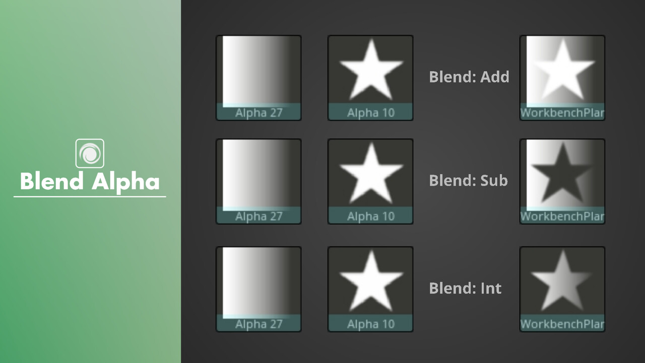 ArtStation - Blend Alpha - ZBrush Plugin | Resources