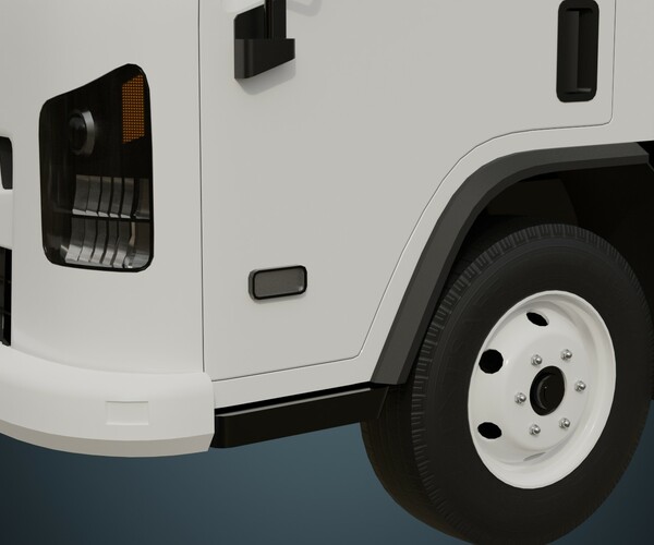 ArtStation - Box Truck 1 Basic | Resources