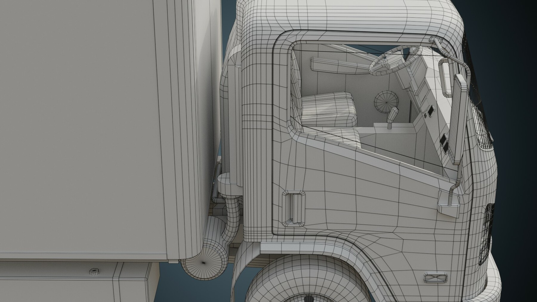 ArtStation - Box Truck 1 Basic | Resources