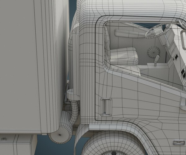 ArtStation - Box Truck 1 Basic | Resources