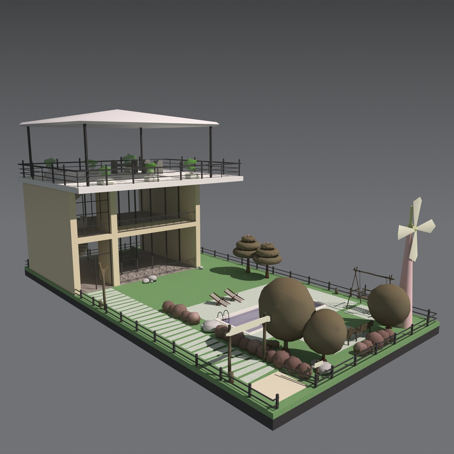 ArtStation - Rural Plot 01 | Game Assets