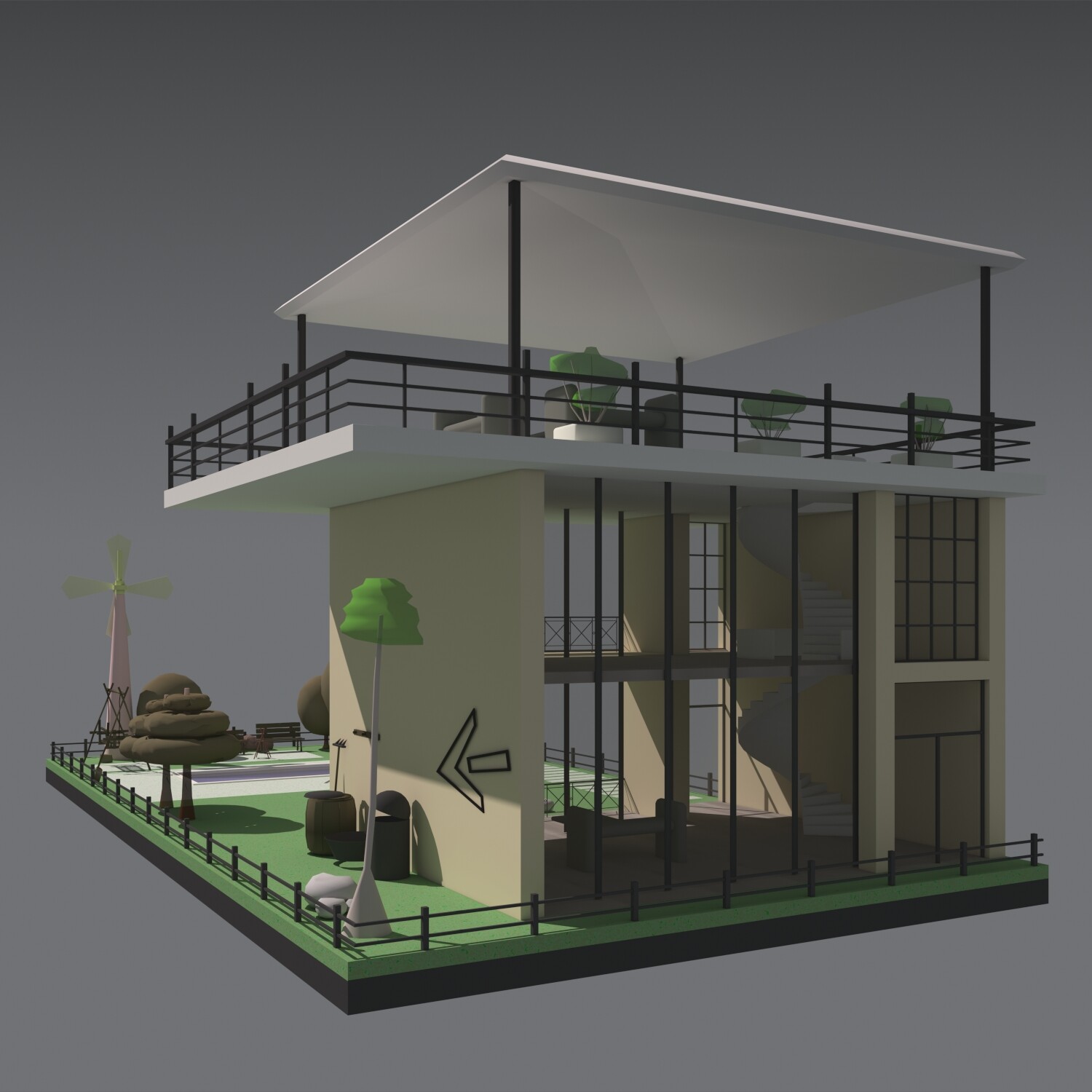 ArtStation - Rural Plot 01 | Game Assets