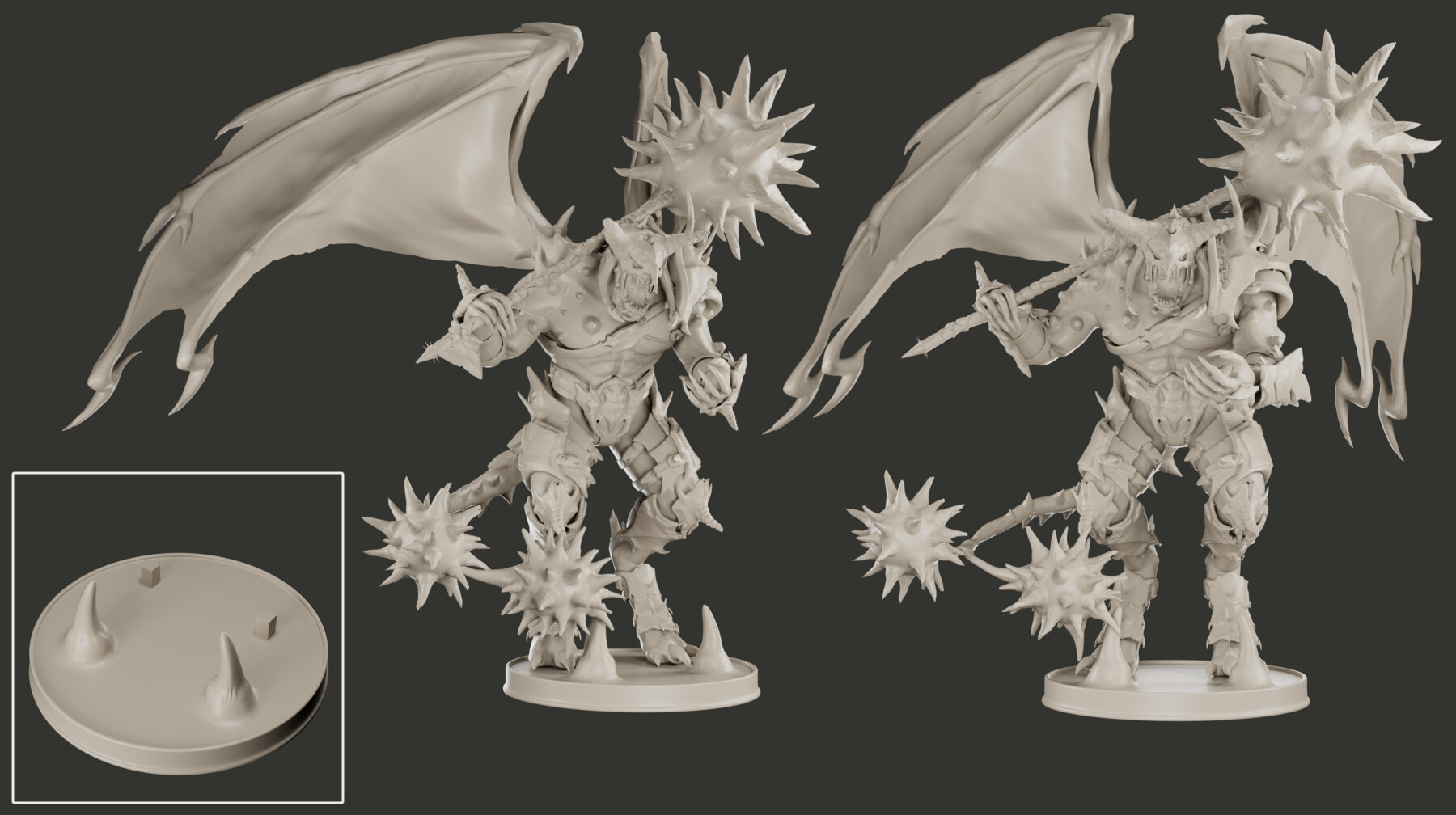 ArtStation - Monster Miniature | Game Assets