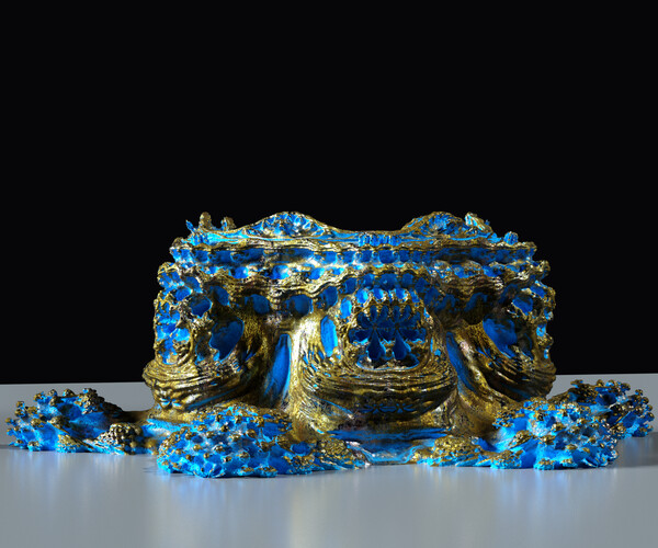 ArtStation - Fractal Sci-Fi Alien Structures Kitbash 3D Assets | Resources