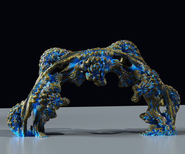 ArtStation - Fractal Sci-Fi Alien Structures Kitbash 3D Assets | Resources