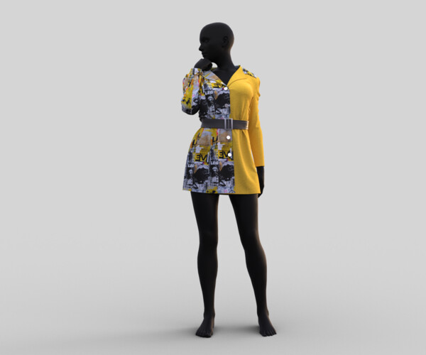 ArtStation - New Realistic Female Outfits | Resources