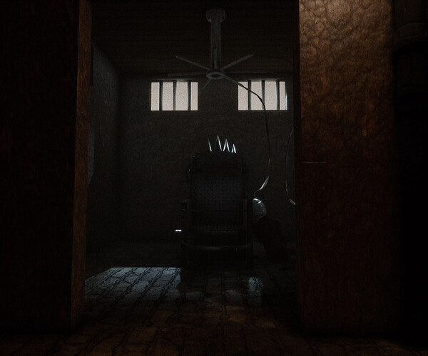 ArtStation - Distorted Hallway | Game Assets