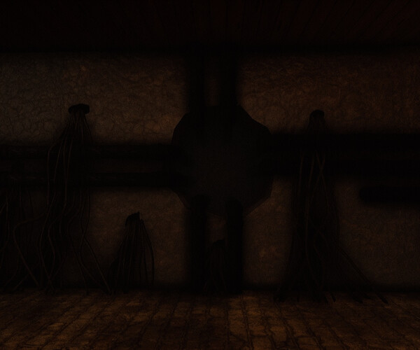 ArtStation - Distorted Hallway | Game Assets