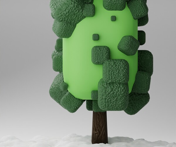 ArtStation - TREE MODELS | Resources